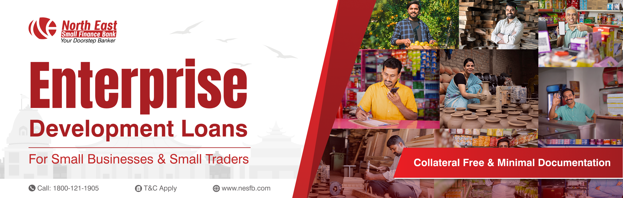 Welcome to North East Small Finance Bank